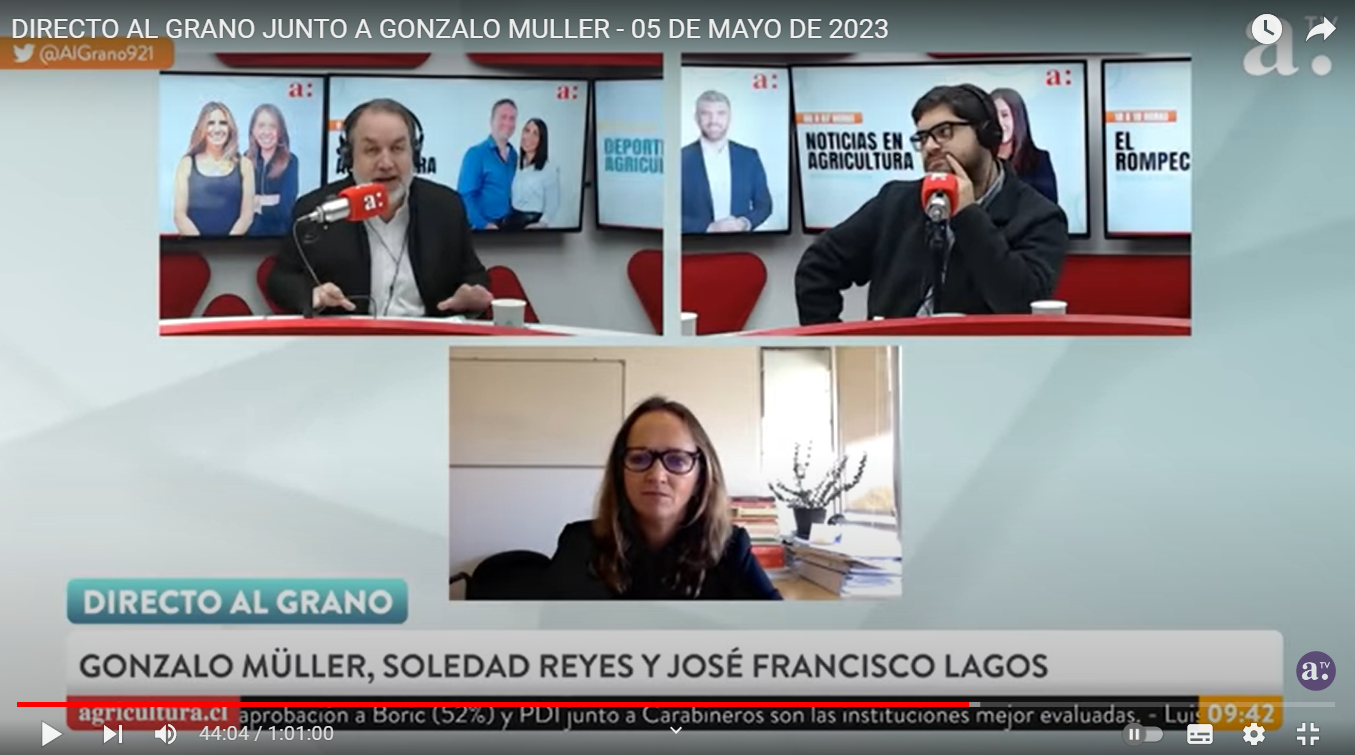 Soledad Reyes en Radio Agricultura presentando su libro sobre Balmaceda ...