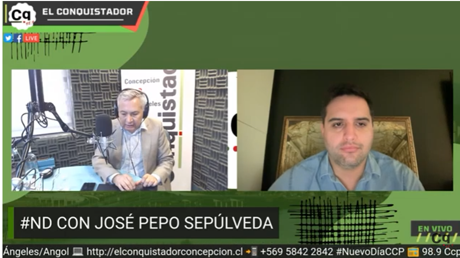 Isaac Fierro entrevistado en Radio El Conquistador - Facultad de Gobierno