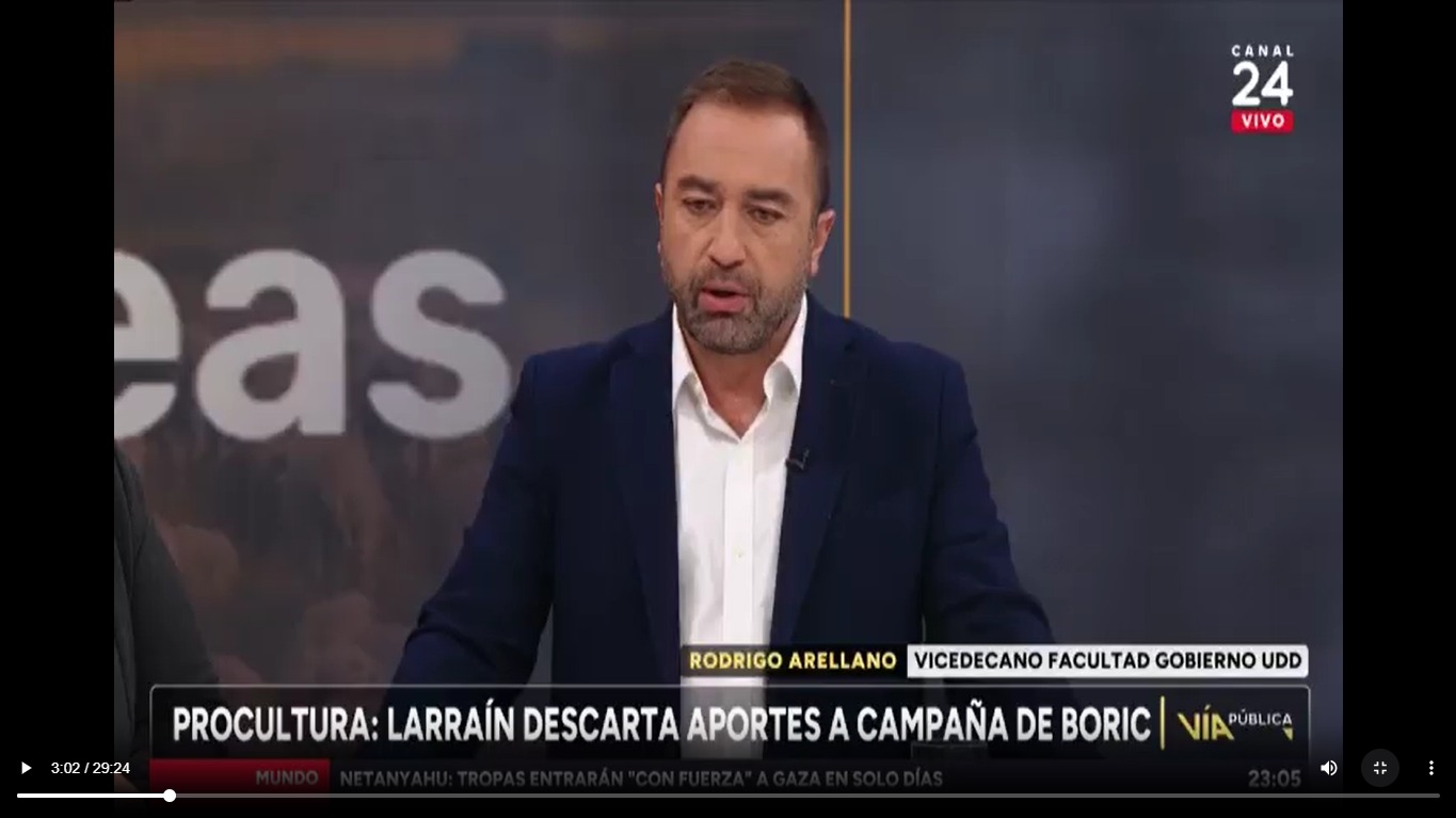 24 Horas | Rodrigo Arellano participa en panel de análisis de ...