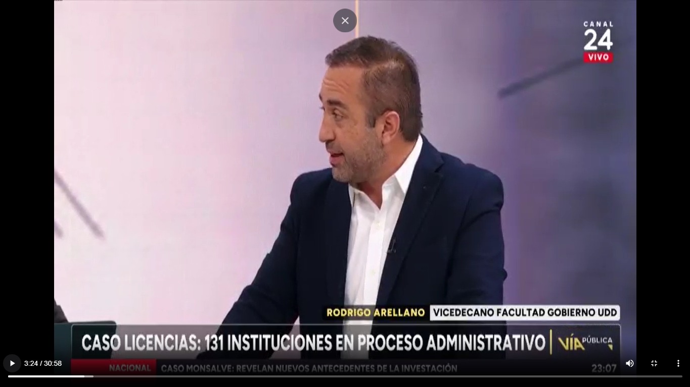 24 Horas | Rodrigo Arellano participa en panel de análisis de ...