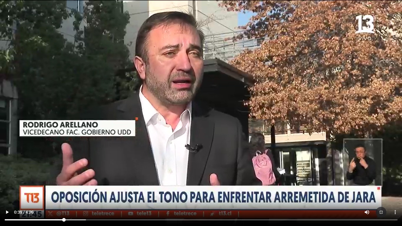Canal 13 | Rodrigo Arellano se refiere a las estrategias de la ...