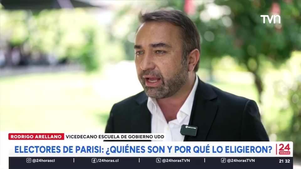 TVN | Rodrigo Arellano analiza a los electores de Franco Parisi ...